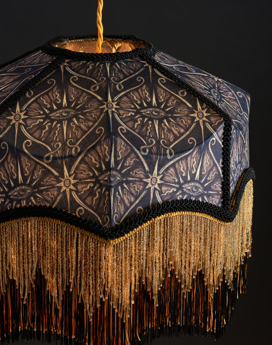 Mystic Eye Lampshade – Witches by Helena Garcia