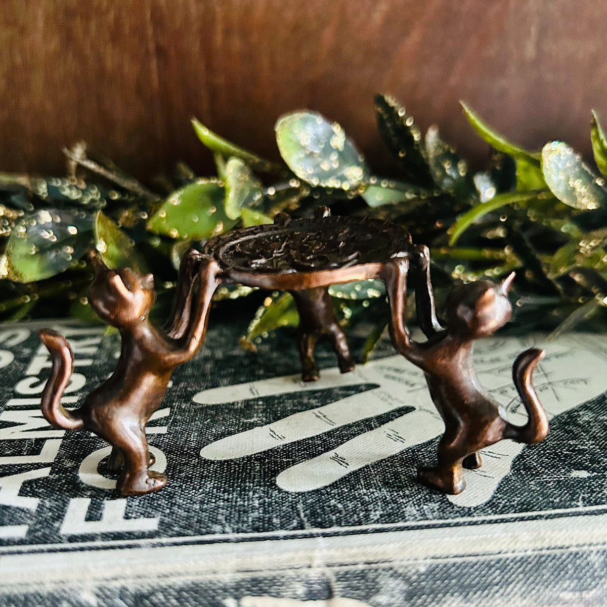 Crystal Ball Cat Stand – Witches by Helena Garcia